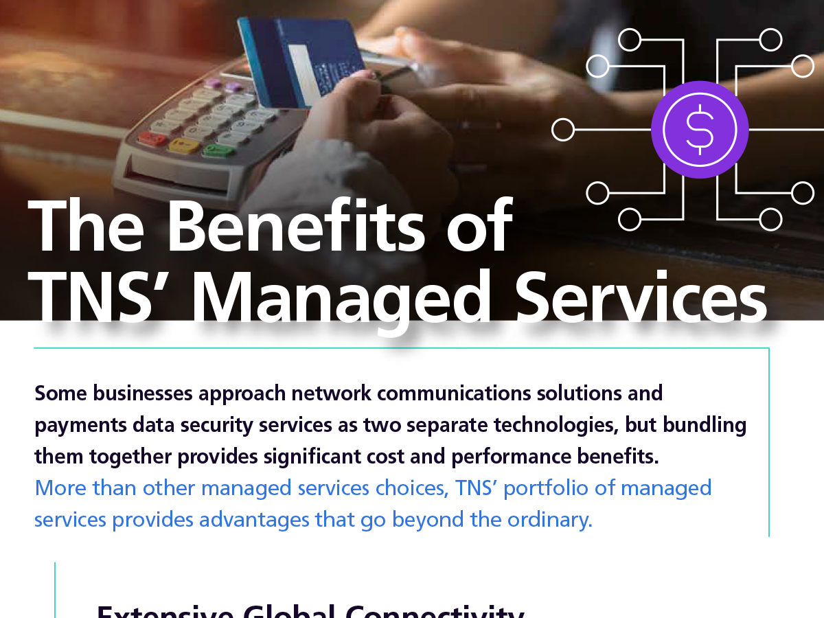 The Benefits of TNS’ Managed Services for Financial Markets ...
