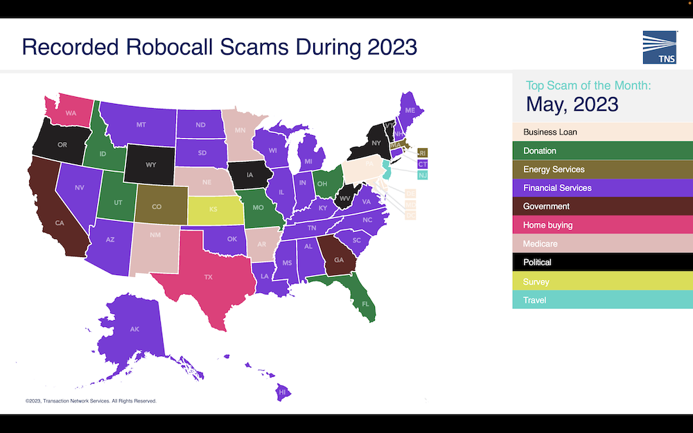 Robocall Protection: Scam of the Month Report | TNS